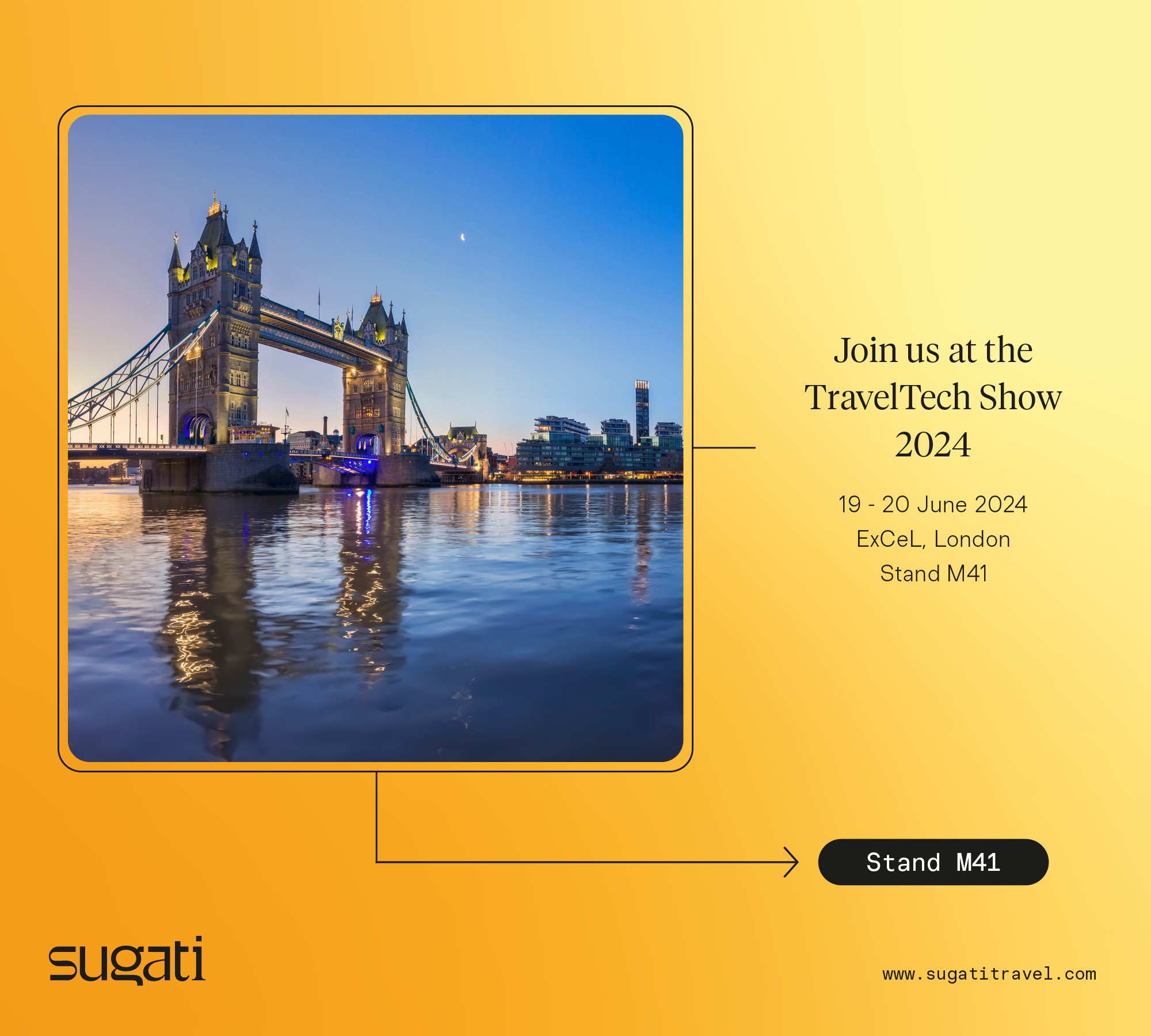 Travel Technology Europe 2024 - Sugati Travel CRM